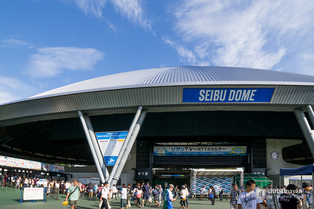 西武ドーム / 池原義郎(Exterior view of Seibu Dome / ed : Yoshiro Ikehara ) – 建築グラビア